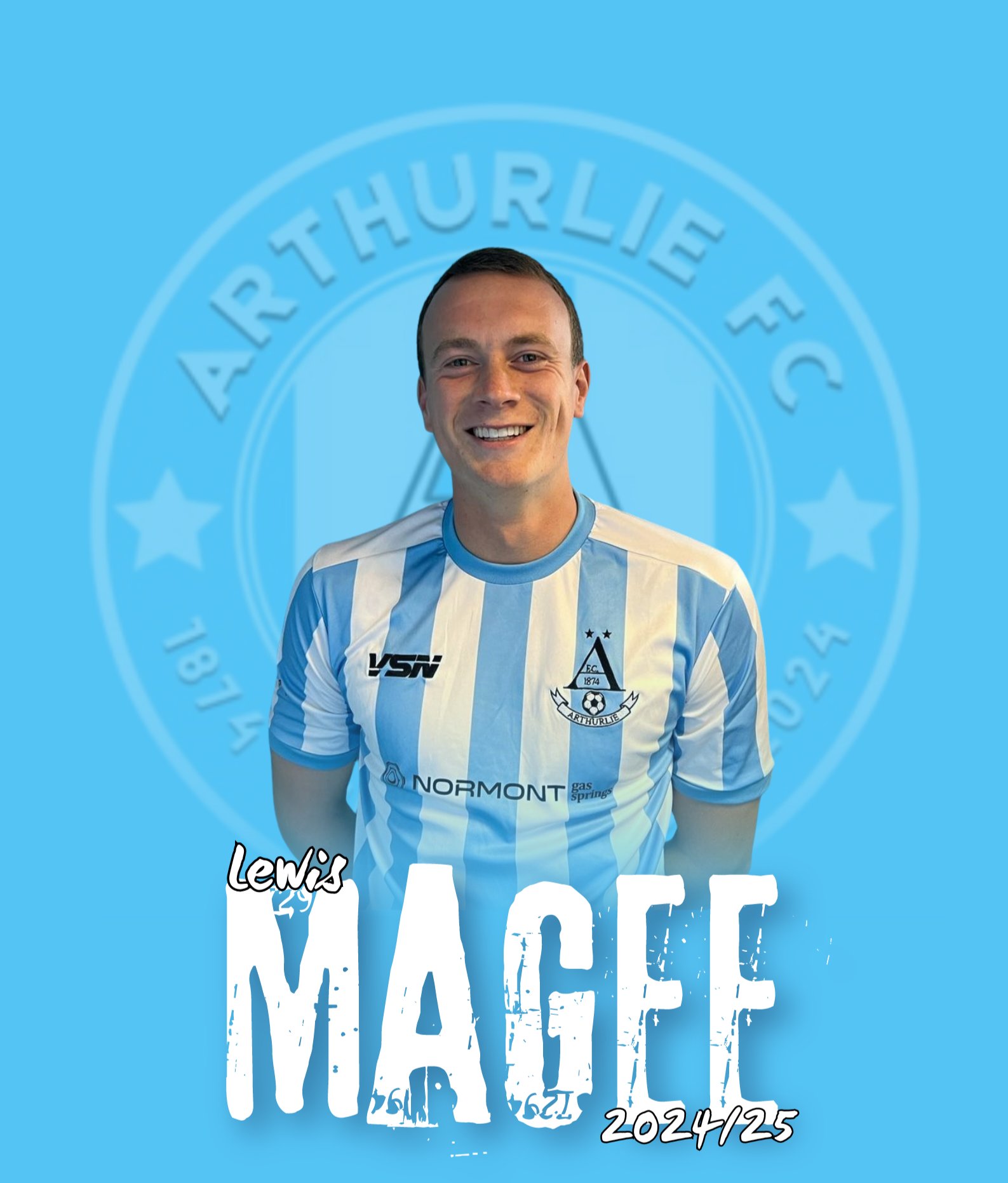 LEWIS MAGEE EXTENDS STAY – The Official Website of Arthurlie Football Club