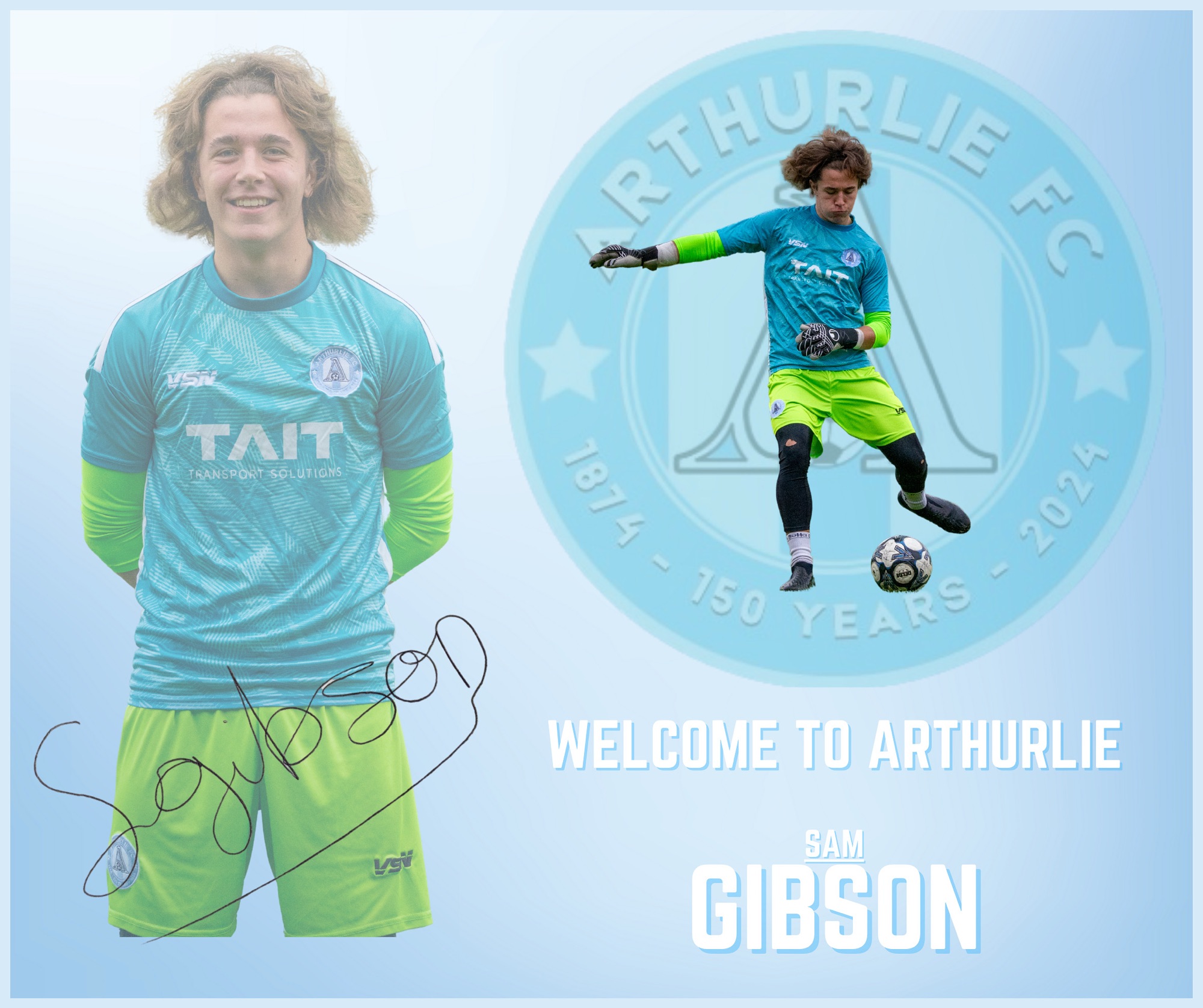New signing – The Official Website of Arthurlie Football Club